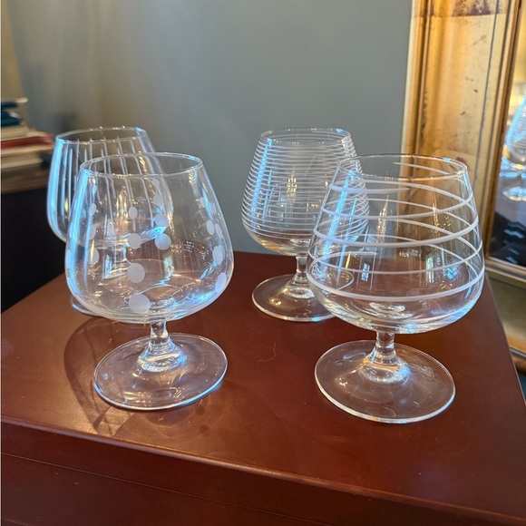 Mikasa | Dining | Discontinued Mikasa Cheers Brandy Cordial Glassware ...